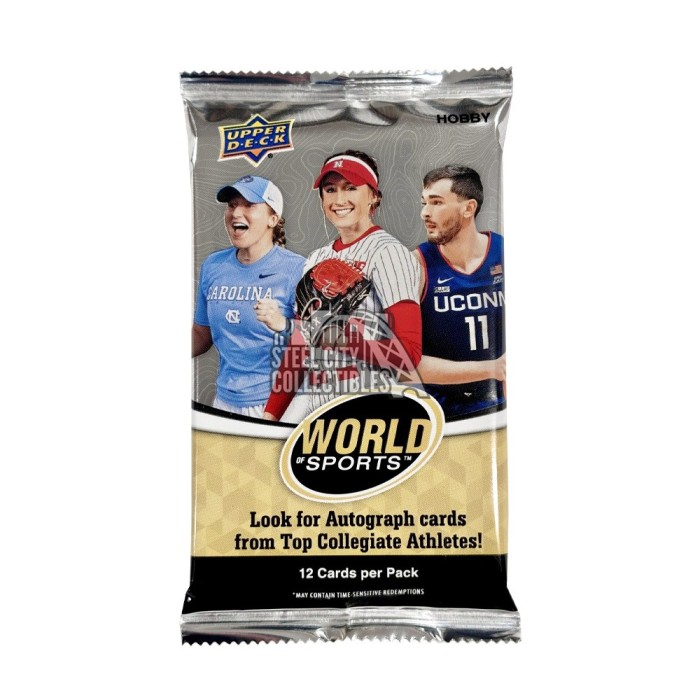 2025 Upper Deck World of Sports Volume 1 Hobby Pack | Steel City ...