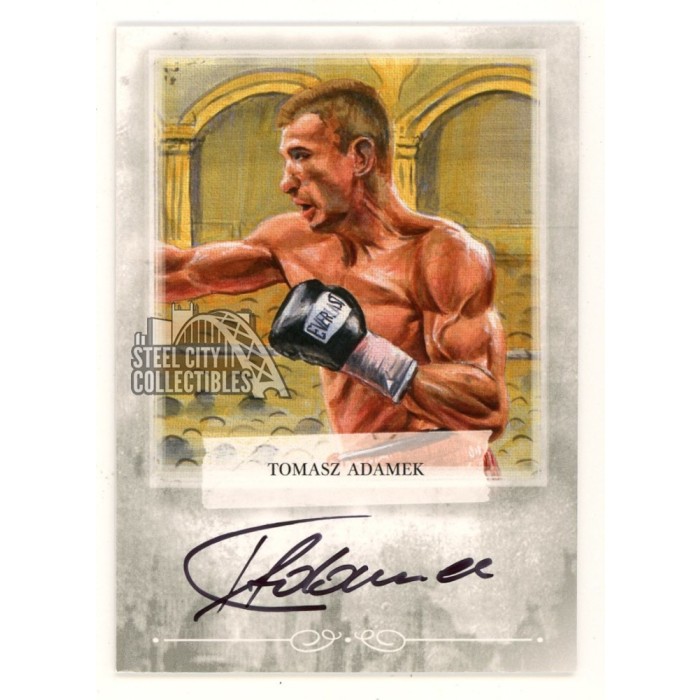 Tomasz Adamek 2010 Sport Kings Boxing Autograph Card #A-TA1 | Steel ...
