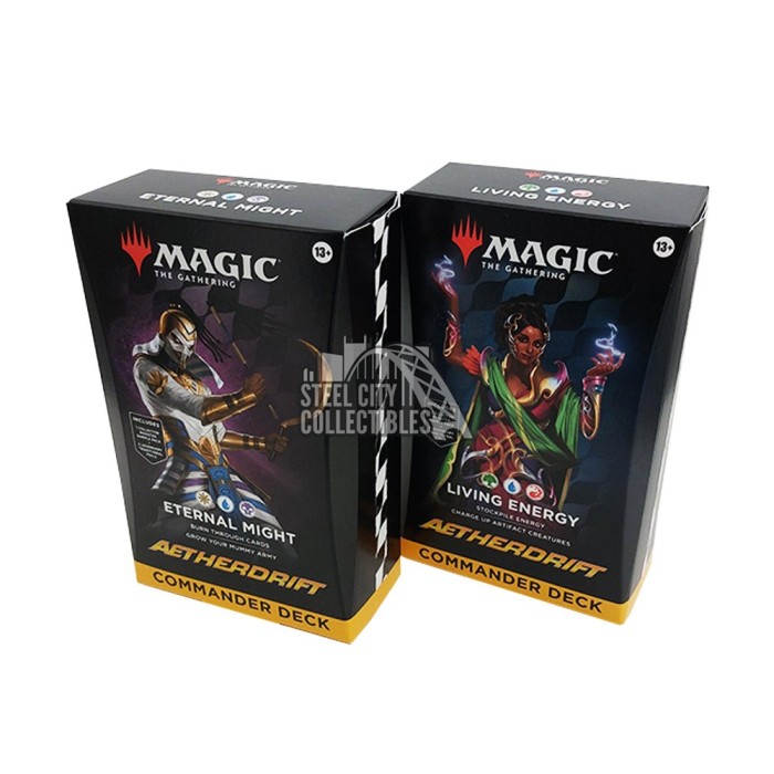 Magic the Gathering Aetherdrift Commander 2-Deck Lot | Steel City ...