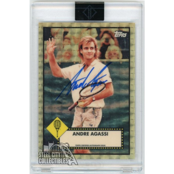 Andre Agassi 2020 Topps Transcendent Tennis Collection 1952 ...