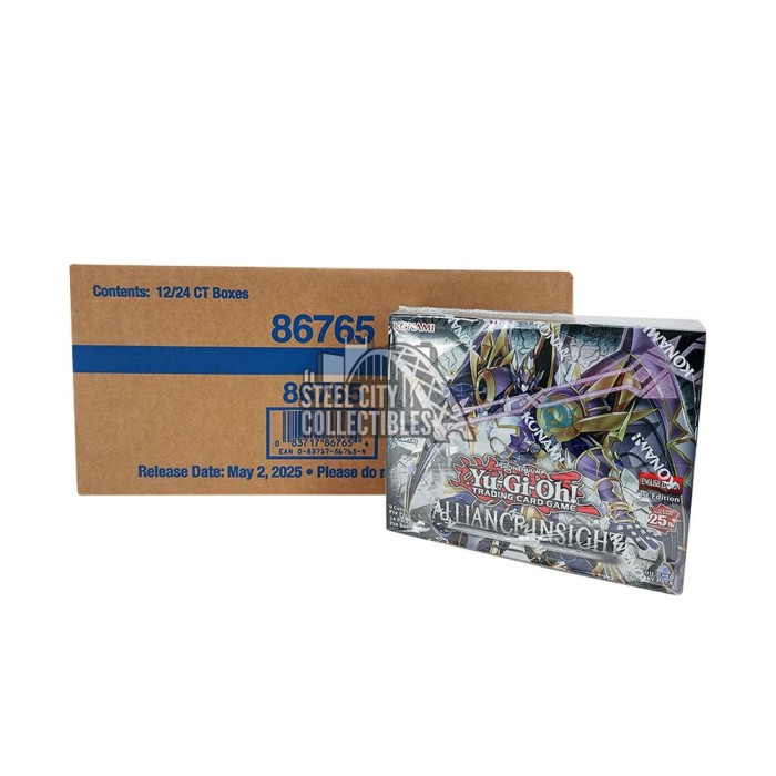 Yu-Gi-Oh! Alliance Insight Core Booster 12-Box Case | Steel City Collectibles