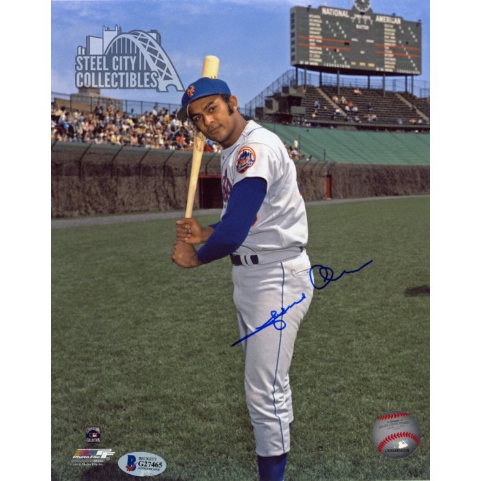 Jesus Alou Autographed New York Mets 8x10 Photo - BAS COA | Steel City ...