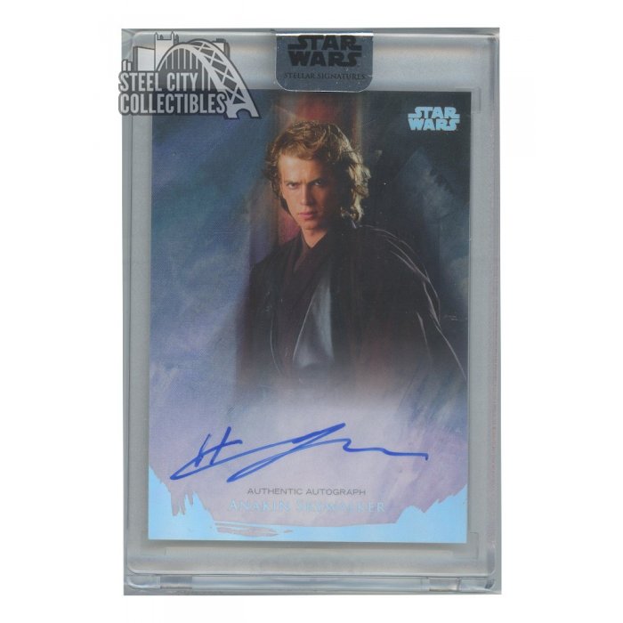 Hayden Christensen Anakin Skywalker 2017 Topps Star Wars Stellar ...