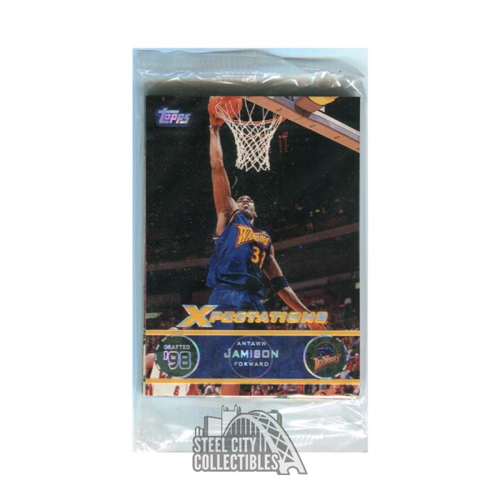 2001-02 Topps Xpectations Basketball Sealed 6-Card Promo Pack | Steel ...