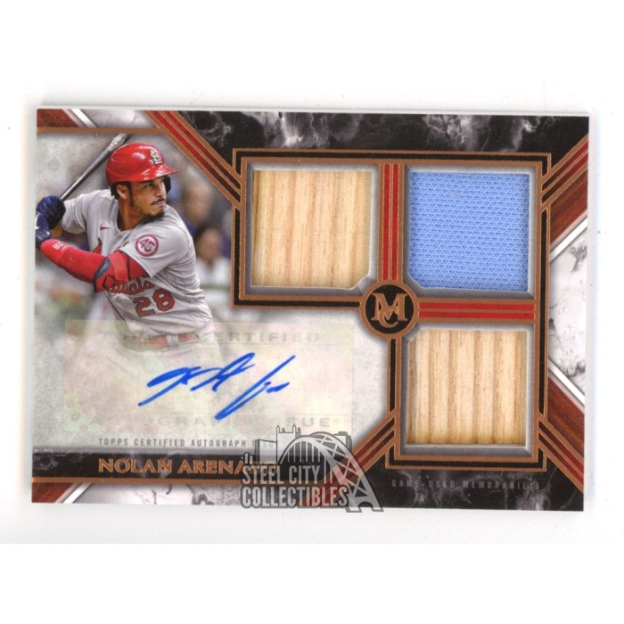 Nolan Arenado 2022 Topps Museum Autograph Relic Card #SWTRA-NA 05/25 ...