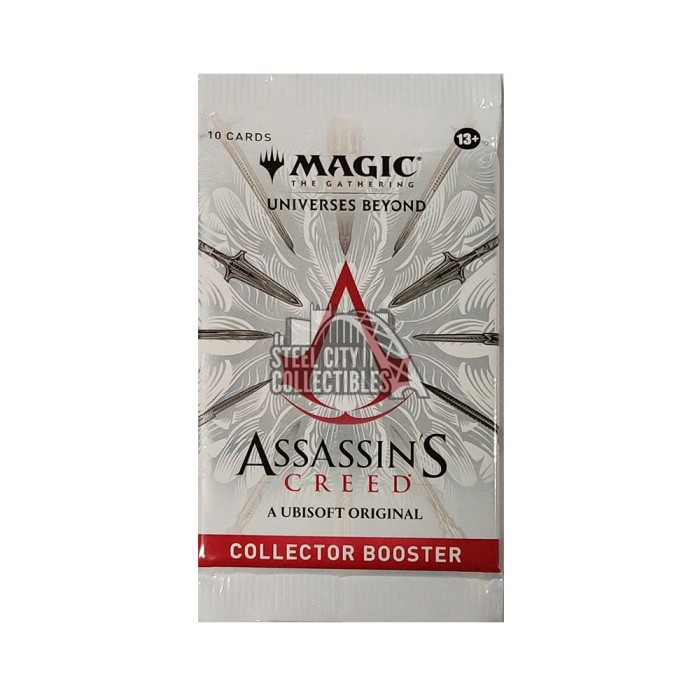 Magic the Gathering Assassin's Creed Collector Booster Pack | Steel ...