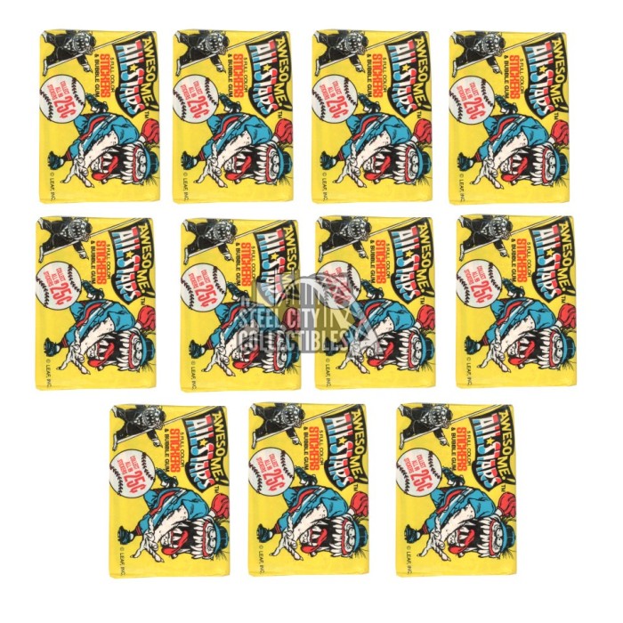 1988 Leaf Awesome All Stars 11-Pack Lot | Steel City Collectibles