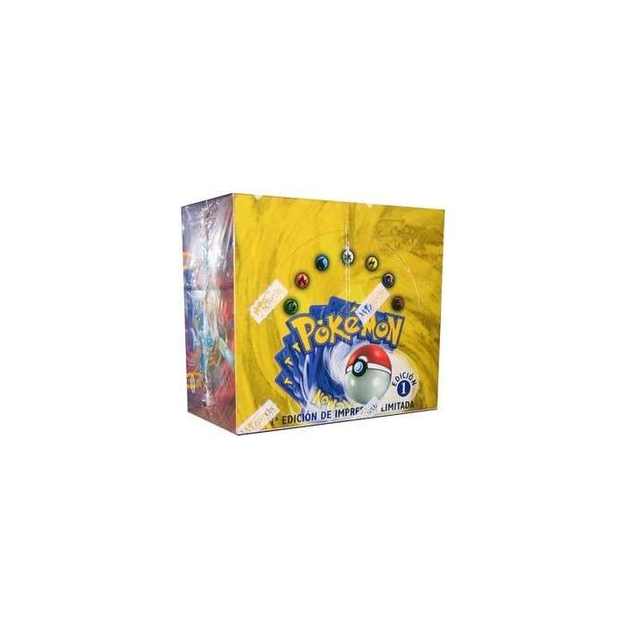 Pokemon Base Set 1 Spanish Booster Box - 1st Edition | Steel City ...