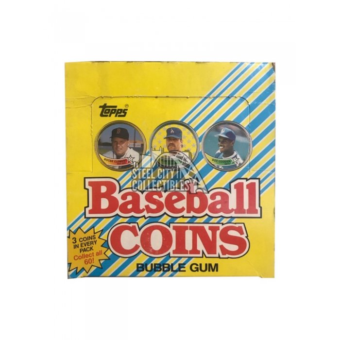 1989 Topps Baseball Coin 36 Pack Box | Steel City Collectibles