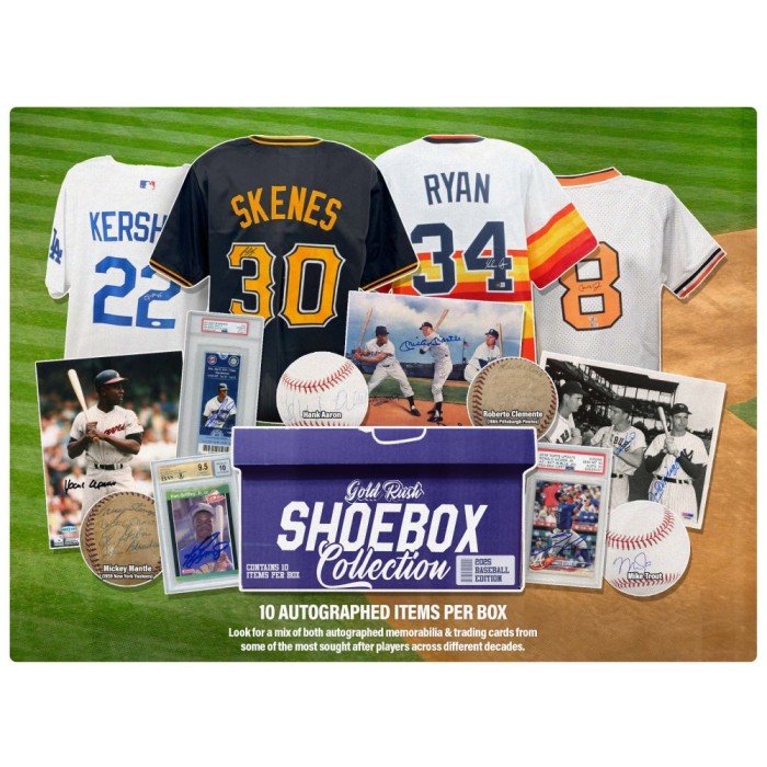 2025 Gold Rush Shoebox Collection Baseball Edition Box | Steel City ...