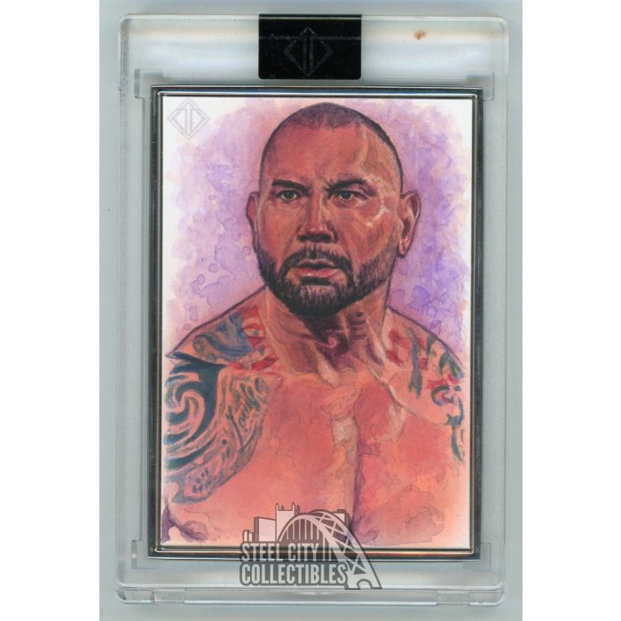 Batista 2020 Topps Transcendent WWE Sketch Autograph Card 1/1 | Steel ...