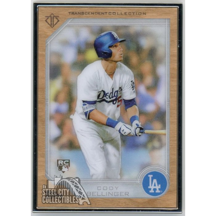 Cody Bellinger 2017 Topps Transcendent Baseball Framed Base Rookie Card ...