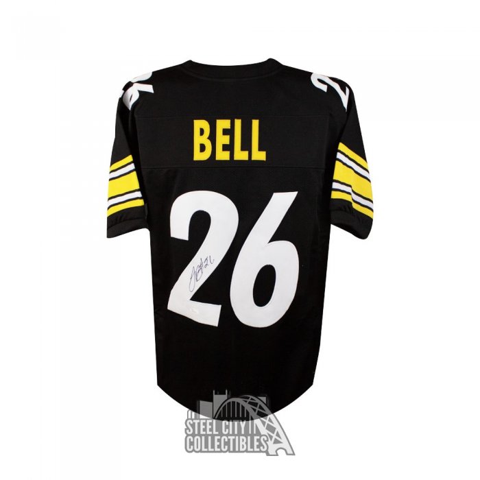 Le'Veon Bell Autographed Custom Black Football Jersey - JSA COA (B ...