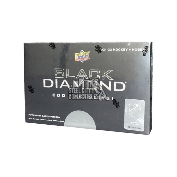 2021-22 Upper Deck Black Diamond Hockey CDD Exclusive Edition Hobby Box ...