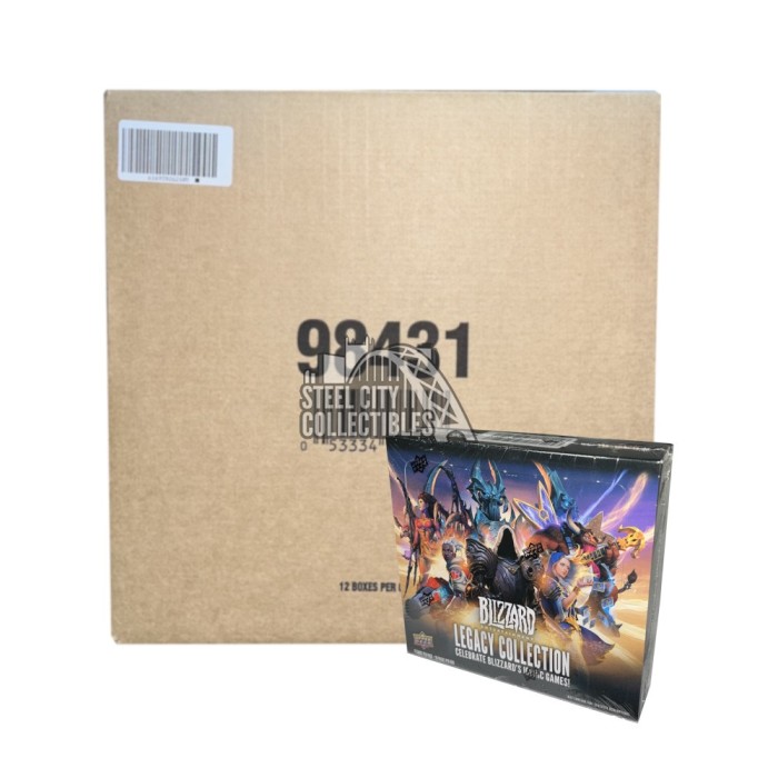 2023 Upper Deck Blizzard Legacy Collection Hobby 12-Box Case | Steel ...