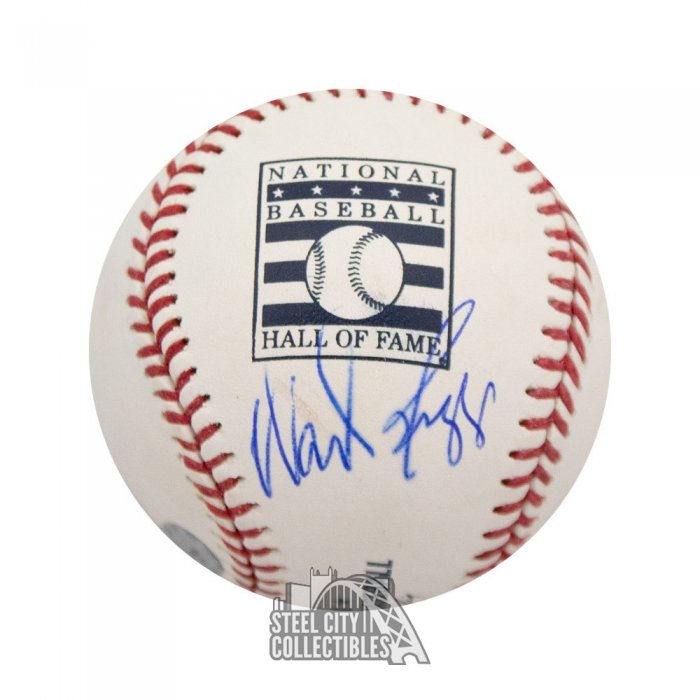 Wade Boggs Autographed Hall Of Fame Official MLB Baseball - MLB Hologram | Steel City Collectibles
