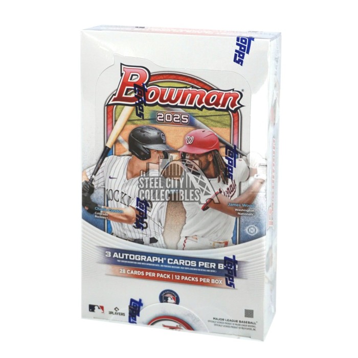 2025 Bowman Baseball Hobby Jumbo Box | Steel City Collectibles