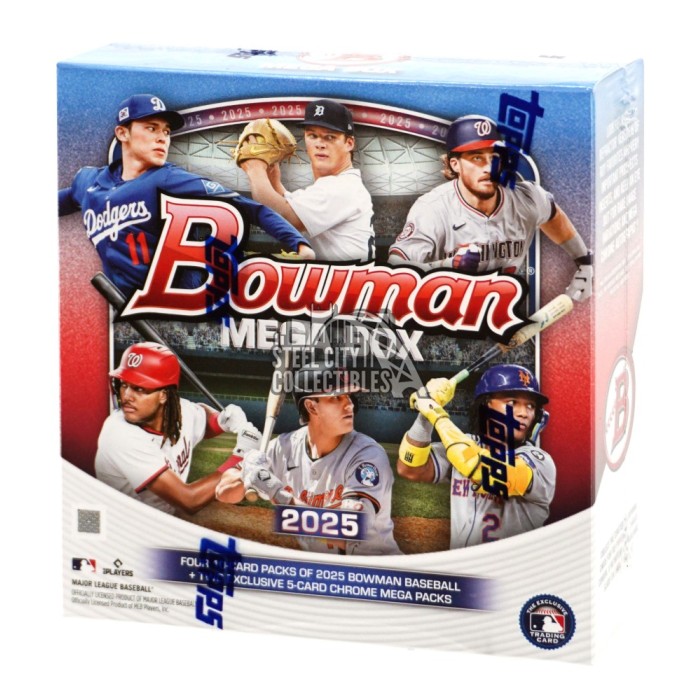 2025 Bowman Baseball Mega Box | Steel City Collectibles