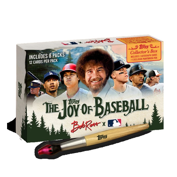 2023 Topps x Bob Ross The Joy of Baseball Collectors Box | Steel City ...