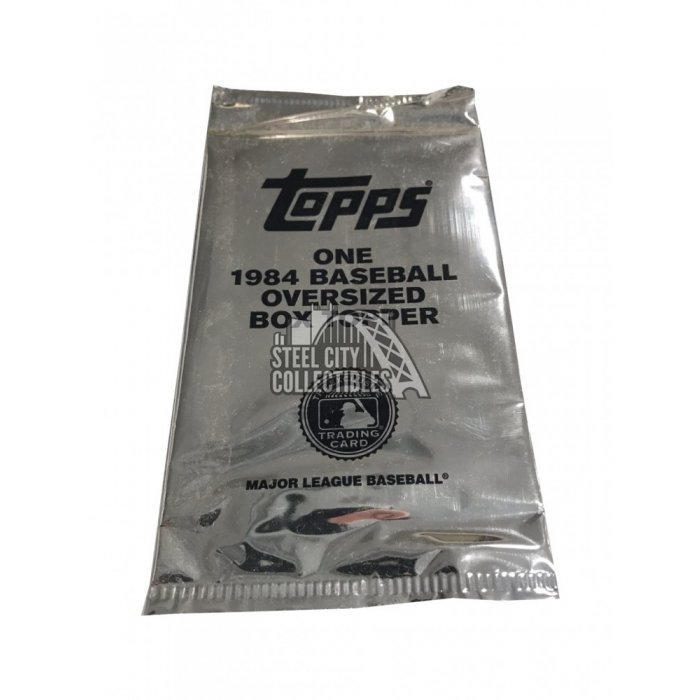 2019 Topps Baseball 1984 Oversized Box Topper Pack | Steel City ...