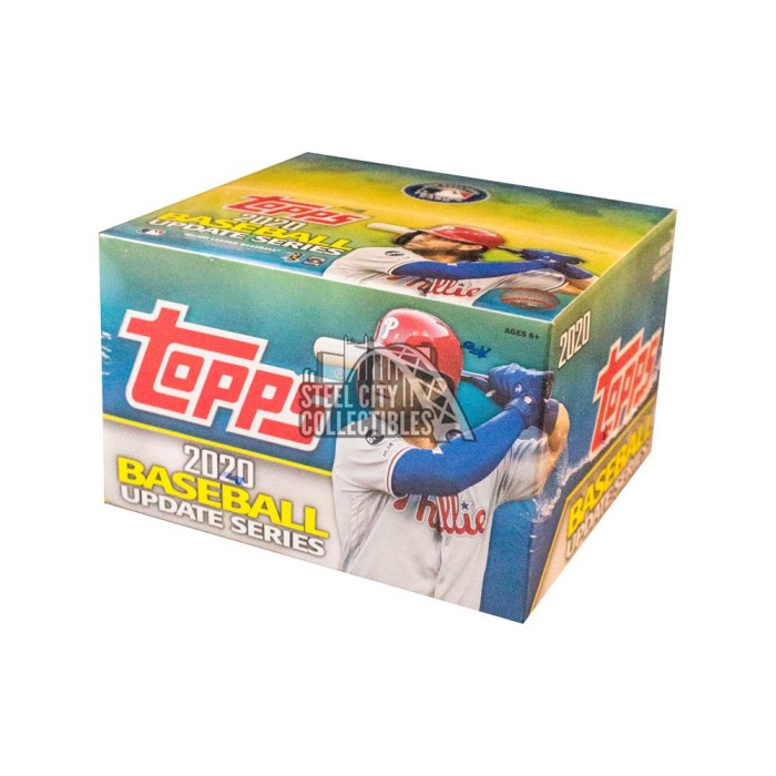 2020 Topps Update Baseball 24-Pack Retail Box | Steel City Collectibles