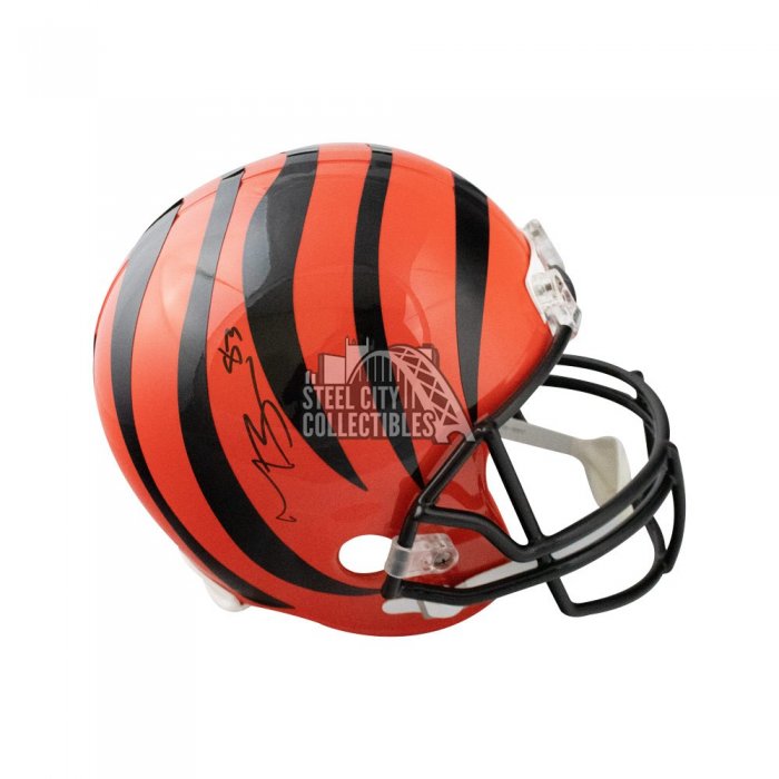 Tyler Boyd Autographed Cincinnati Bengals Full-Size Football Helmet ...
