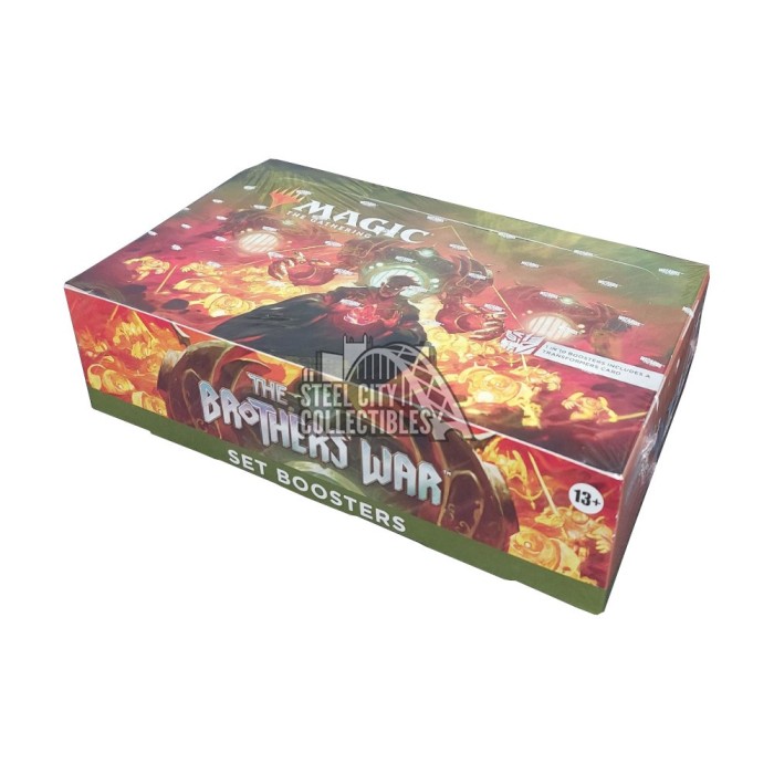 Magic the Gathering Brothers War Set Booster Box | Steel City Collectibles