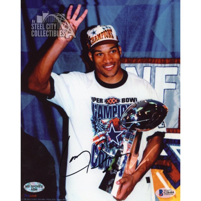 Larry Brown Autographed Dallas Cowboys 8x10 Photo - BAS COA | Steel ...