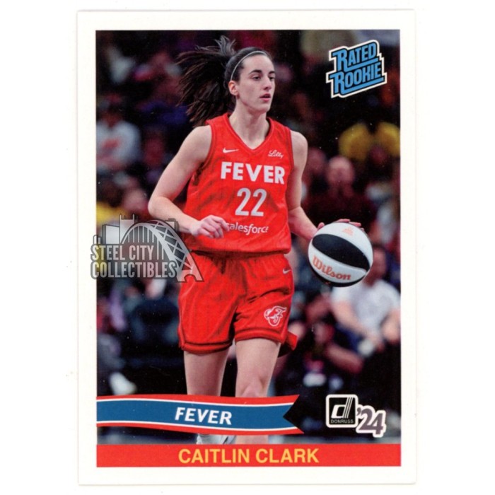 Caitlin Clark 2024-25 Panini Instant Donruss Rated Rookie Card #RRR-1 / ...