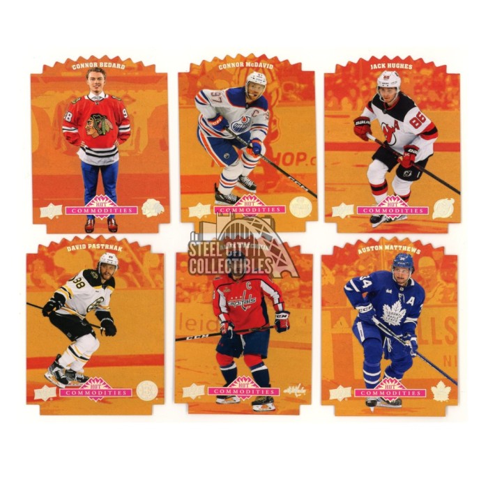 2024 Upper Deck CDD Hot Commodities 6-Card Promo Set (Connor Bedard Rookie Card) | Steel City ...