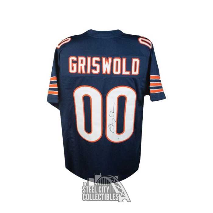 Chevy Chase Autographed Griswold Custom Football Jersey - BAS COA ...
