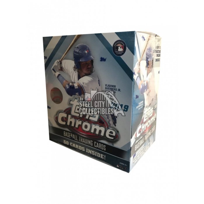 2019 Topps Chrome Baseball Monster Box | Steel City Collectibles