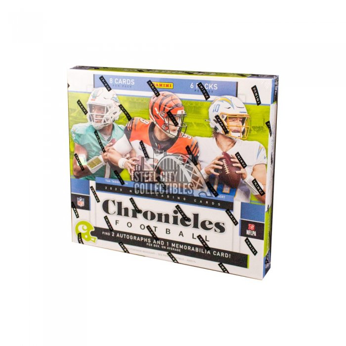 2020 Panini Chronicles Football Hobby Box | Steel City Collectibles