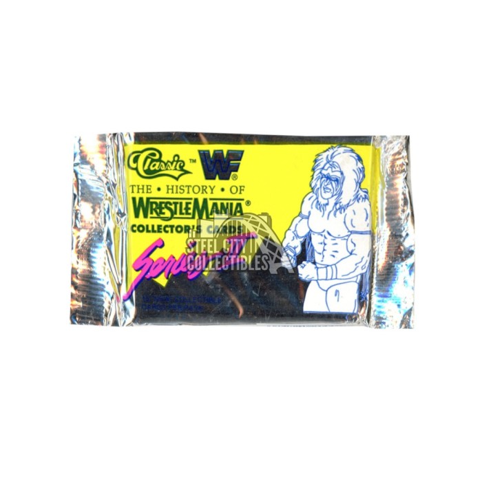 1990 Classic WWF Wrestlemania Series 2 Wrestling Pack | Steel City ...