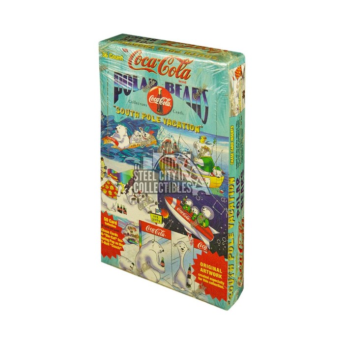 1996 Collect-A-Card Coca-Cola Polar Bears South Pole Vacation Trading ...