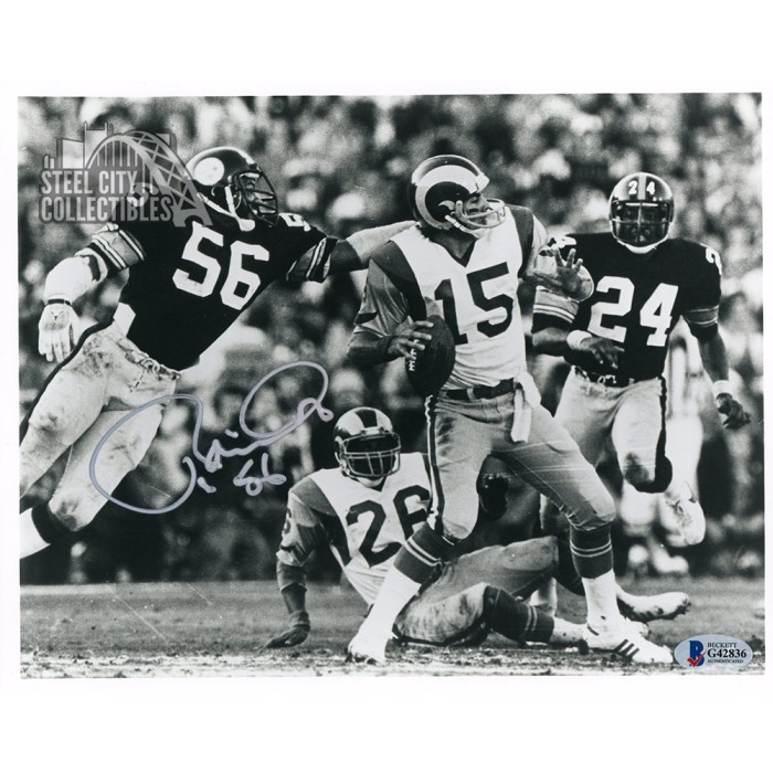 Robin Cole Autographed Pittsburgh Steelers 8x10 Photo - BAS COA (Silver ...