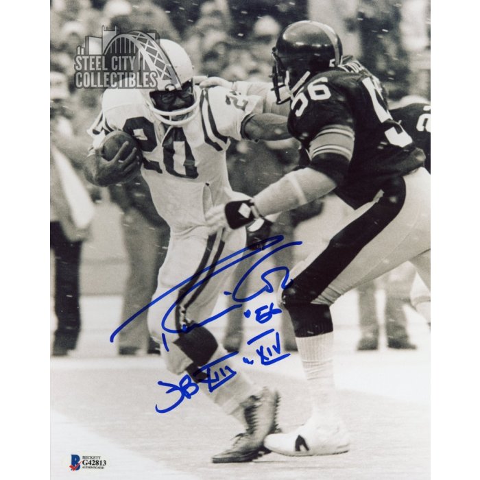 Robin Cole SB XIII & XIV Autographed Pittsburgh Steelers 8x10 Photo ...