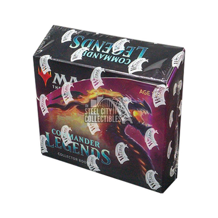 Magic the Gathering Commander Legends Collector Booster Box | Steel ...