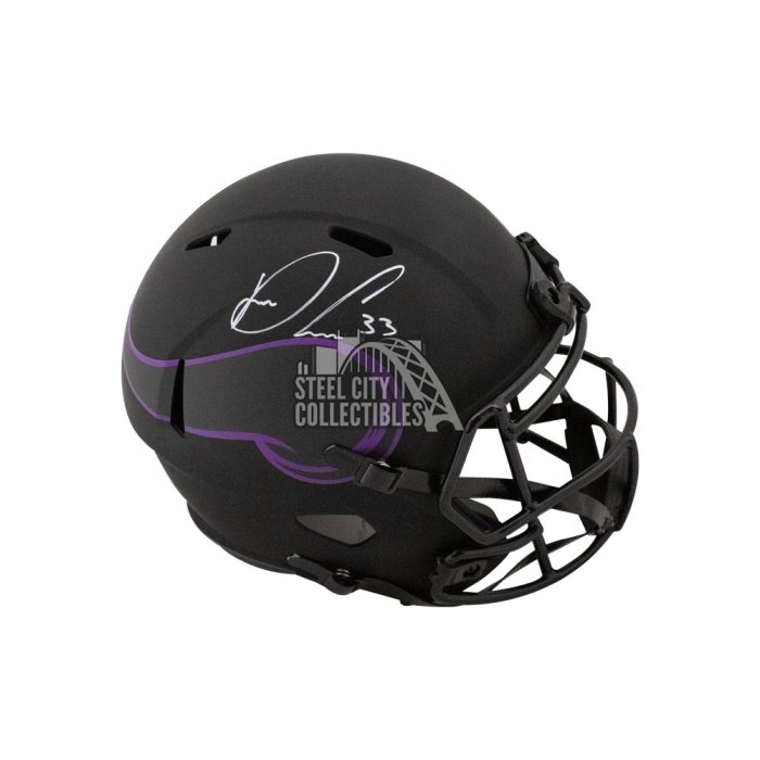Dalvin Cook Autographed Vikings Eclipse Replica Full-Size Football ...
