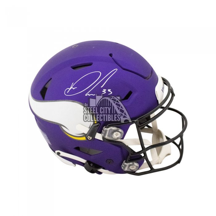 Dalvin Cook Autographed Vikings Speed Flex Full-Size Football Helmet ...