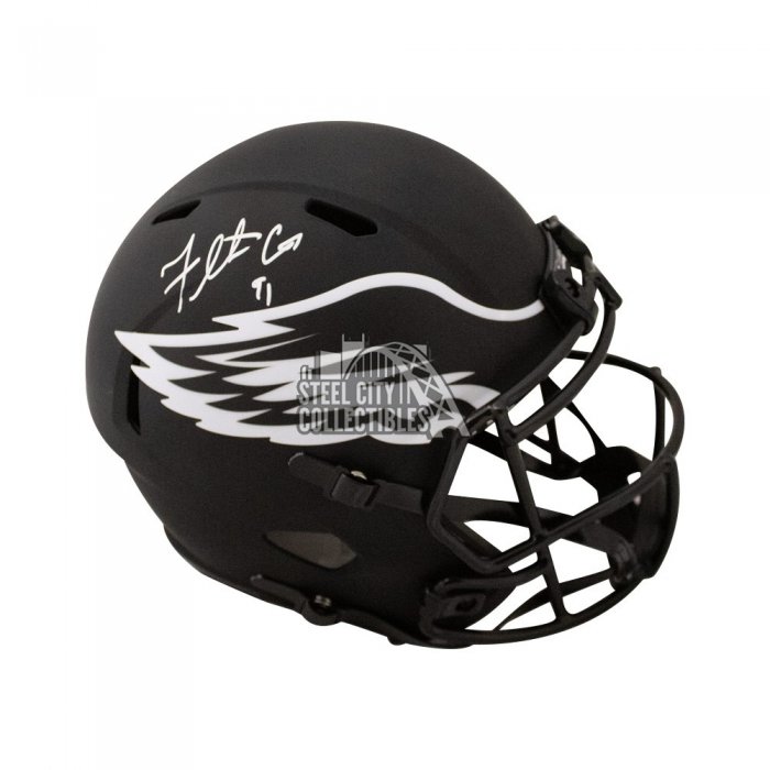 Fletcher Cox Autographed Philadelphia Eagles Eclipse Replica Full-Size ...