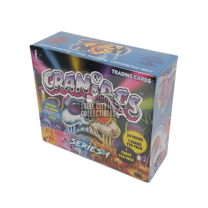 Craniacs Series 1 Trading Cards Hobby Box | Steel City Collectibles
