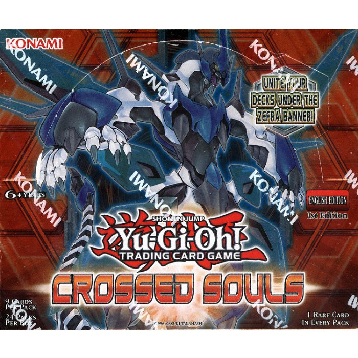 Konami Yu-Gi-Oh Crossed Souls 1st Edition Booster Box | Steel City ...