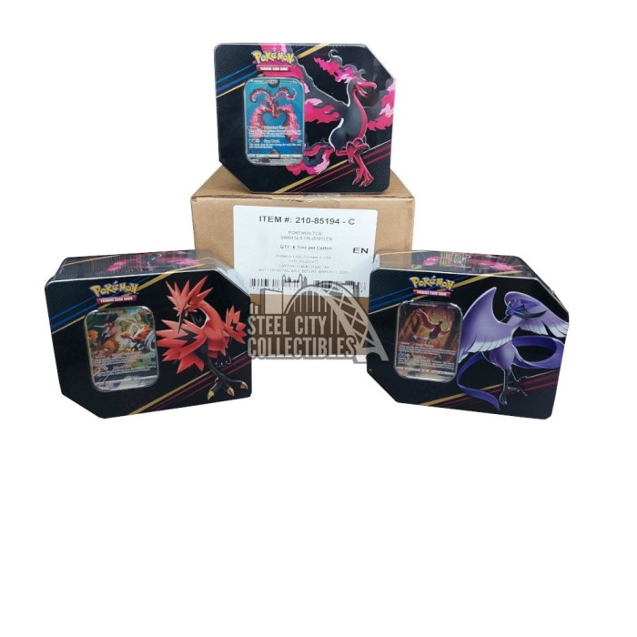 Pokemon Crown Zenith Tin Collection Case | Steel City Collectibles