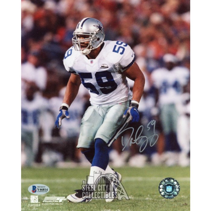 Dat Nguyen Autographed Dallas Cowboys 8x10 Photo - BAS COA | Steel City ...