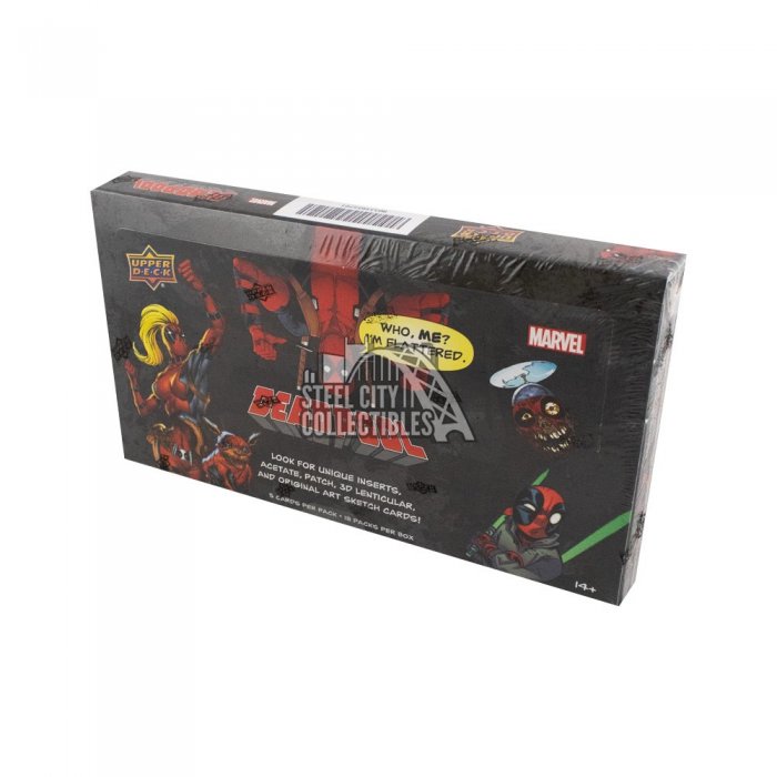 2019 Upper Deck Marvel Deadpool Hobby Box | Steel City Collectibles