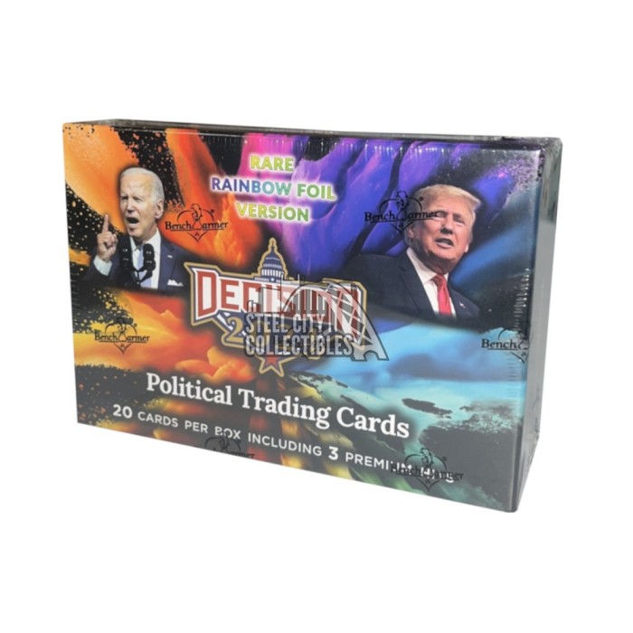 Decision 2024 Political Trading Cards Rainbow Foil Edition Box | Steel ...