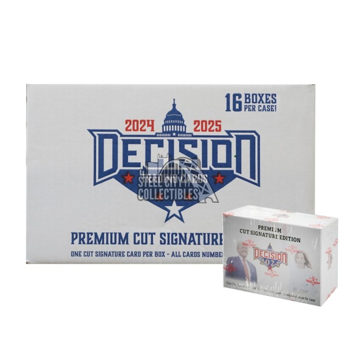 2025 Leaf Decision Premium Color Cut Signature 16-Box Case | Steel City ...