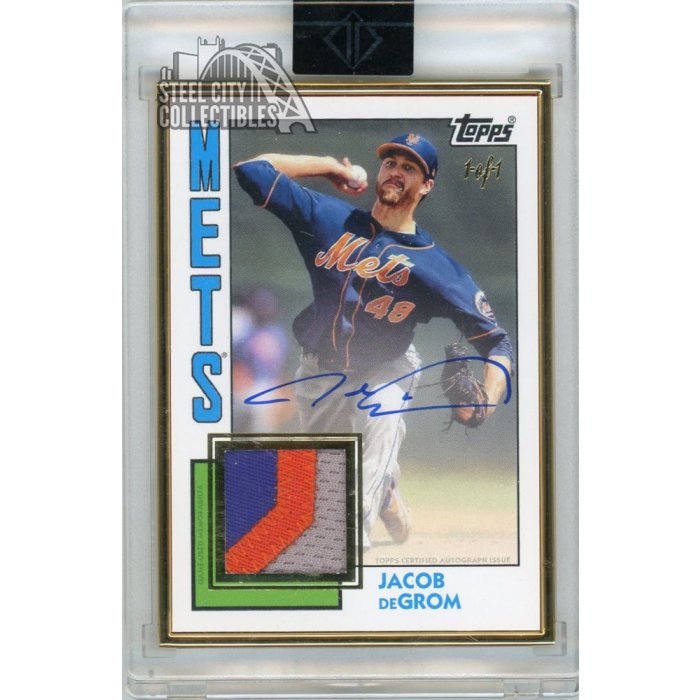 Jacob DeGrom 2019 Topps Transcendent Collection Baseball Autograph ...