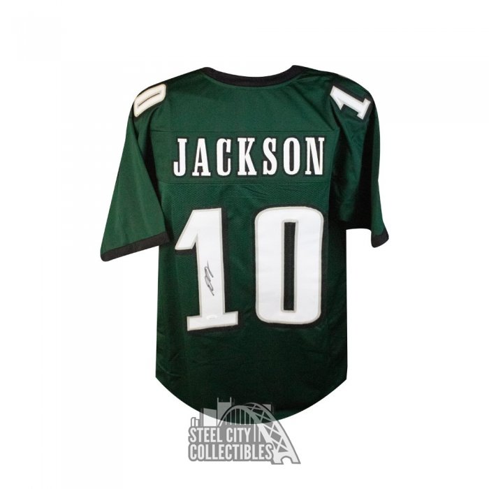 DeSean Jackson Autographed Philadelphia Custom Green Football Jersey ...